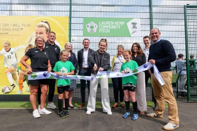 Norfolk-born Lauren Hemp returns to The Nest to unveil pitch named in ...
