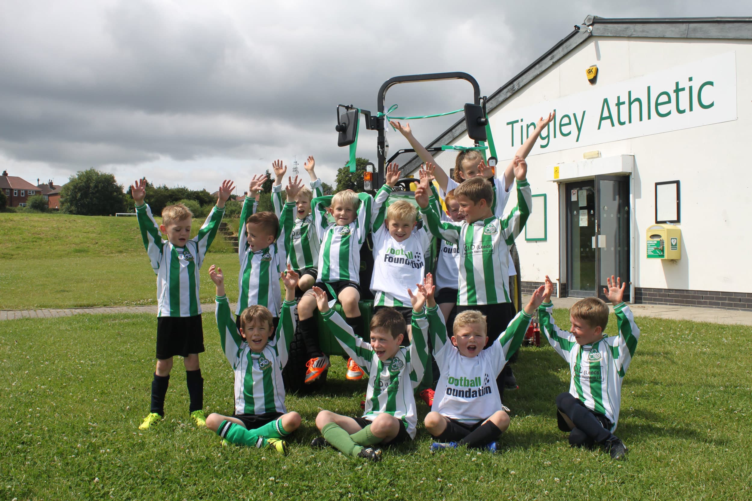 New pitch maintenance equipment gives Tingley Athletic FC boost ahead ...
