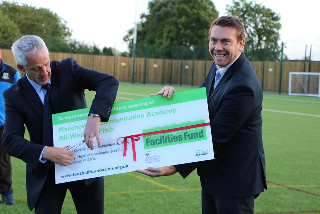 Former Premier League referee Chris Foy goes back to school to unveil ...