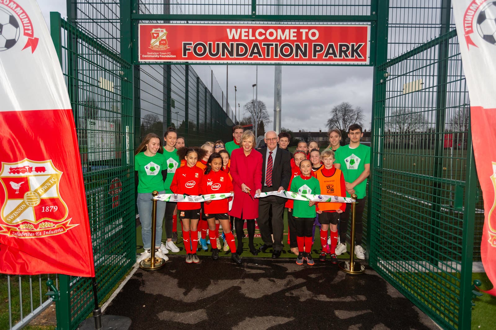 New sporting hub, Foundation Park, opens in Swindon to boost grassroots ...
